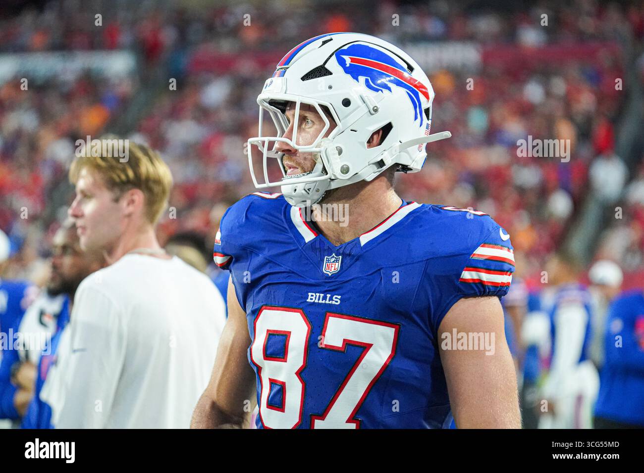 Tampa Bay, Florida, USA, August 23, 2025, Buffalo Bills player Payne ...
