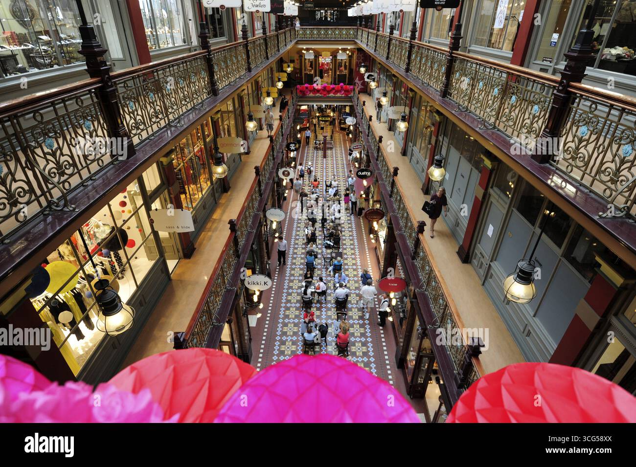 The Strand Arcade, a Victorian-style shopping arcade, Central Business ...