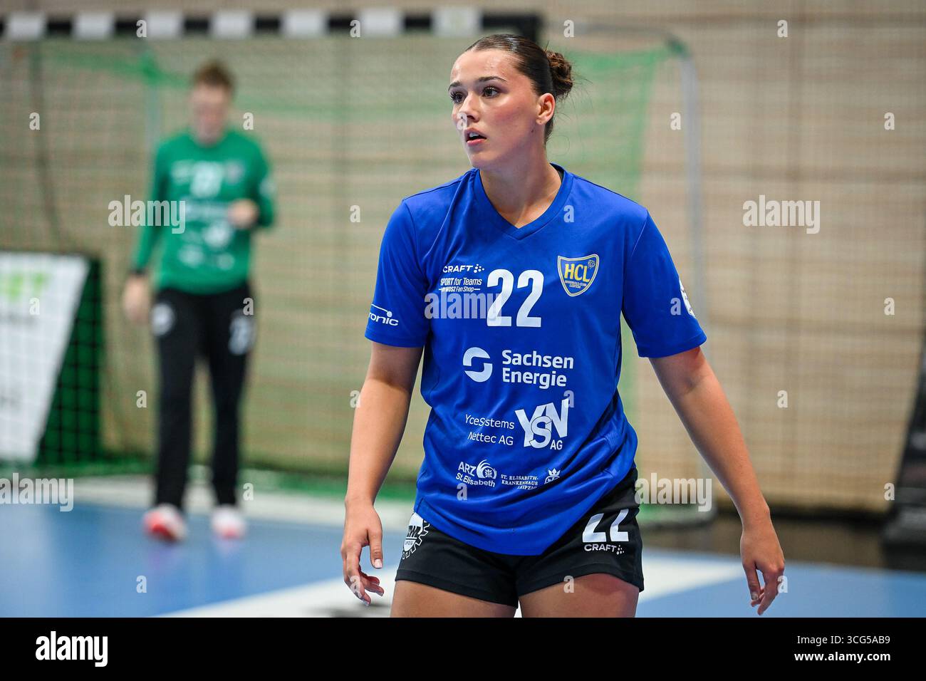 Lilly Glimm (HC Leipzig, #22), Freisteller, SV Union Halle-Neustadt vs ...