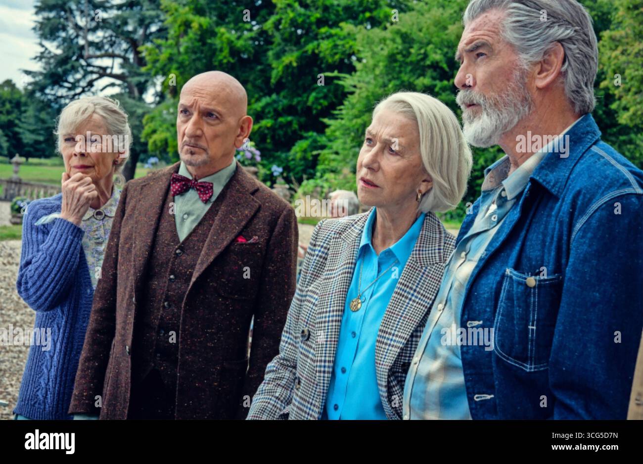 THE THURSDAY MURDER CLUB 2025 Netflix film with from left: Celia Imrie ...