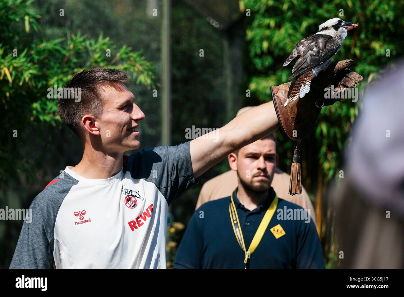 Kristoffer Lund (1.FC K?ln) beim FC-Zootag; K?ln, K?lner Zoo am 26.08. ...