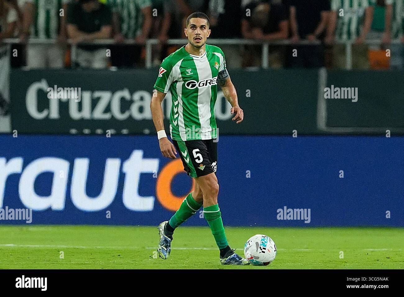 Real Betis Balompie's Marc Bartra during La Liga match. August 22,2025 ...