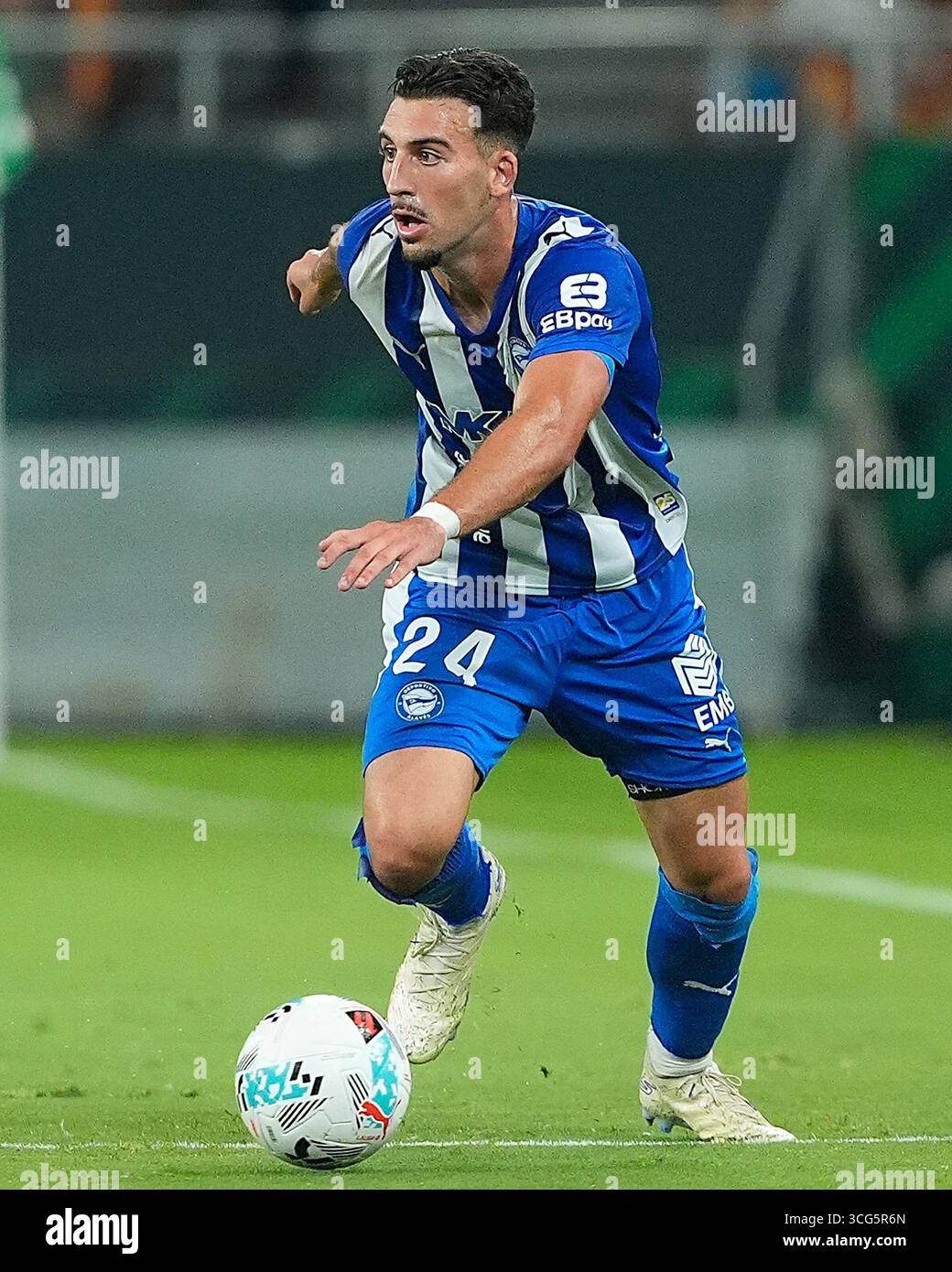 Deportivo Alaves' Victor Parada during La Liga match. August 22,2025 ...