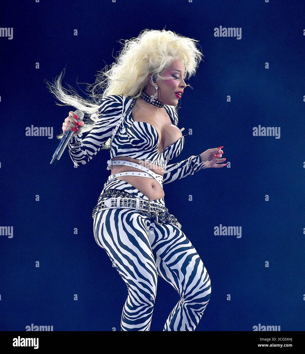 Doja Cat performs at Outside Lands at Golden Gate Park on August 08 ...