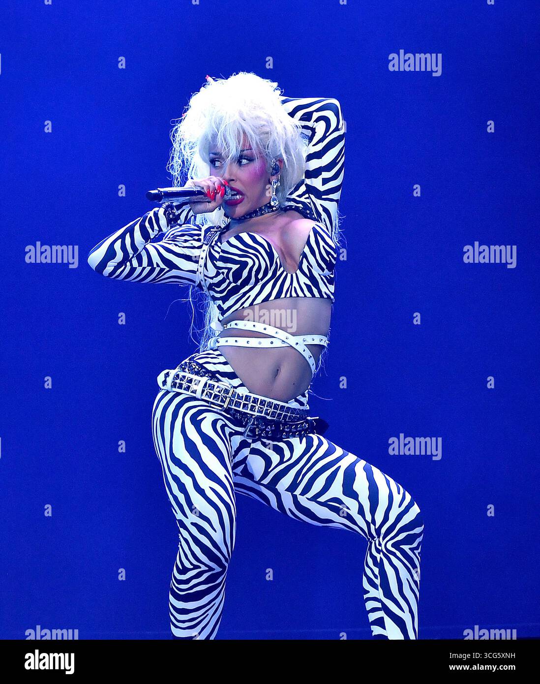 Doja Cat performs at Outside Lands at Golden Gate Park on August 08 ...