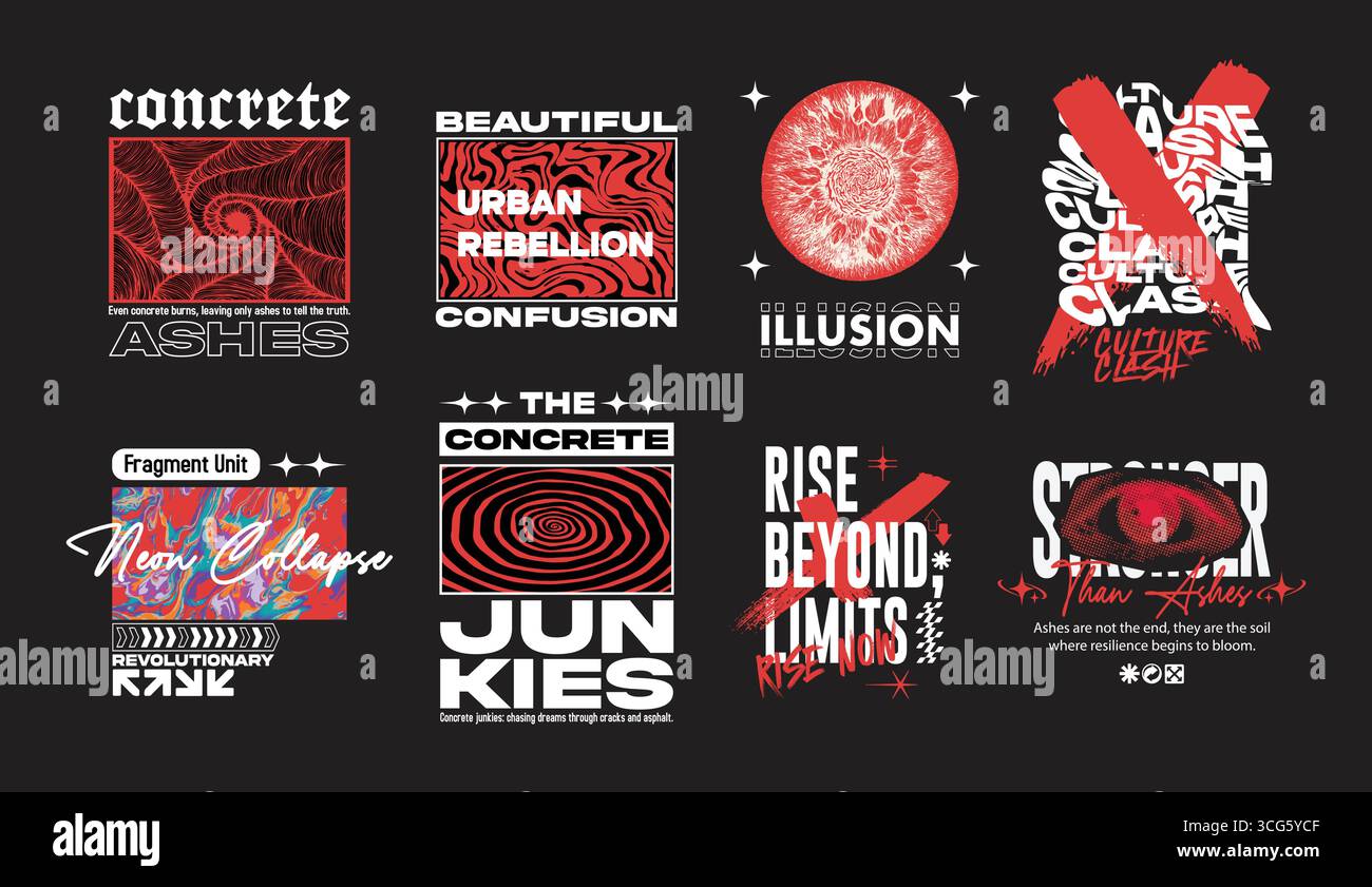 Streetwear design inspiration retro futuristic design for apparel ...