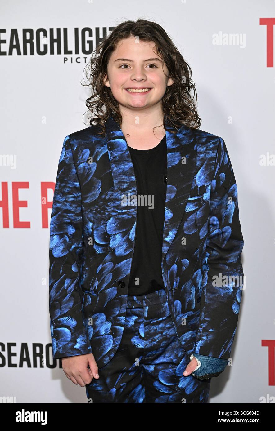 Oliver Robinson attends the premiere of "The Roses" at Hudson Theater on Monday, Aug. 25, 2025 ...