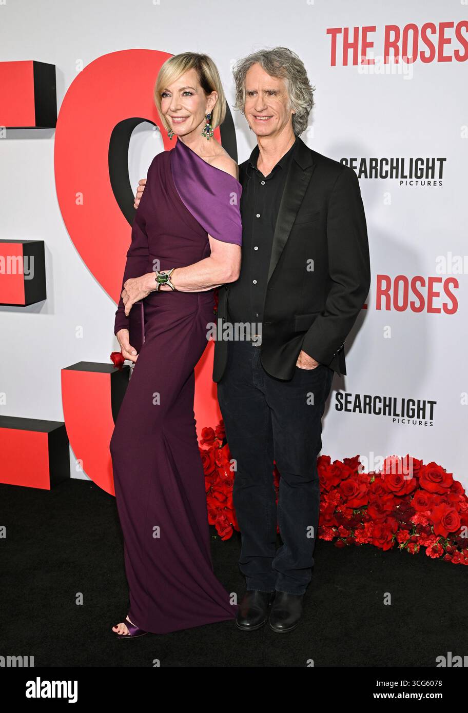Allison Janney, left, and Jay Roach attend the premiere of "The Roses ...