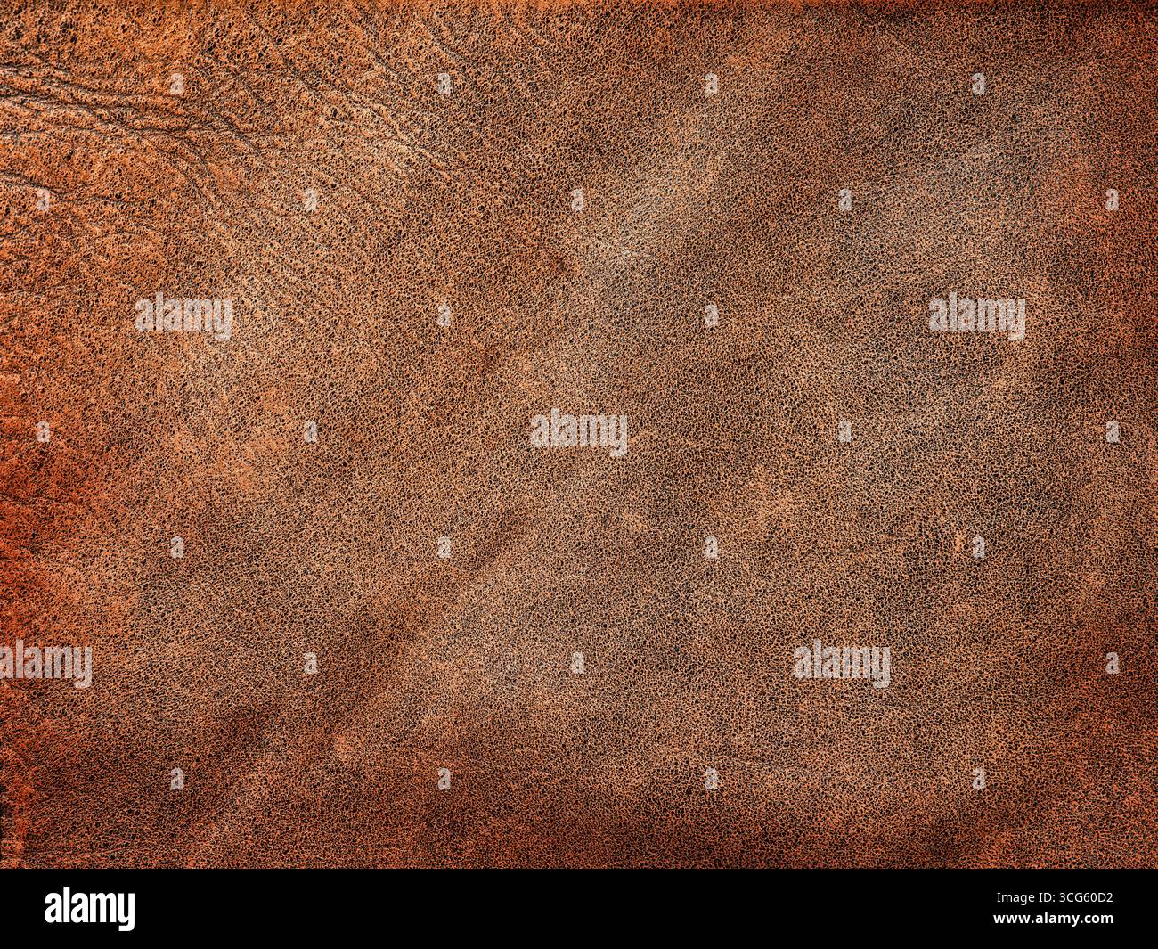 Genuine leather texture background. Old brown cowhide background ...