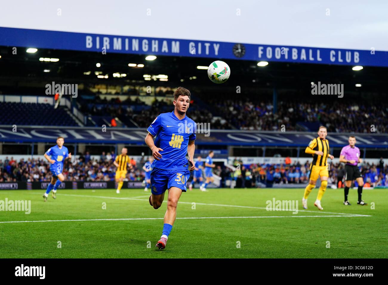 Birmingham City's Lewis Koumas during the Carabao Cup second round ...