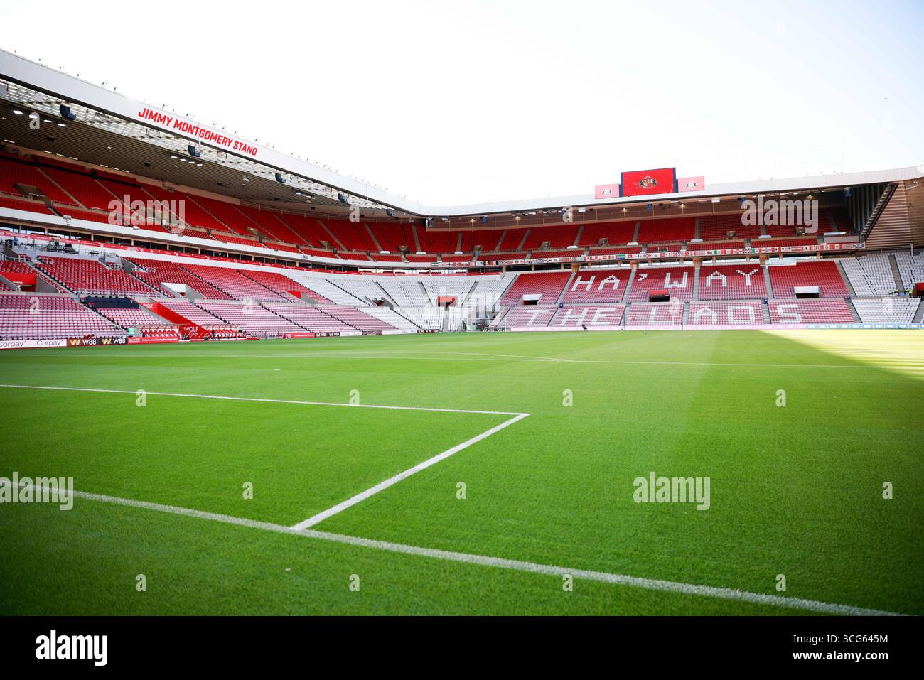 26th August 2025; Stadium of Light, Sunderland, England; EFL Carabao ...