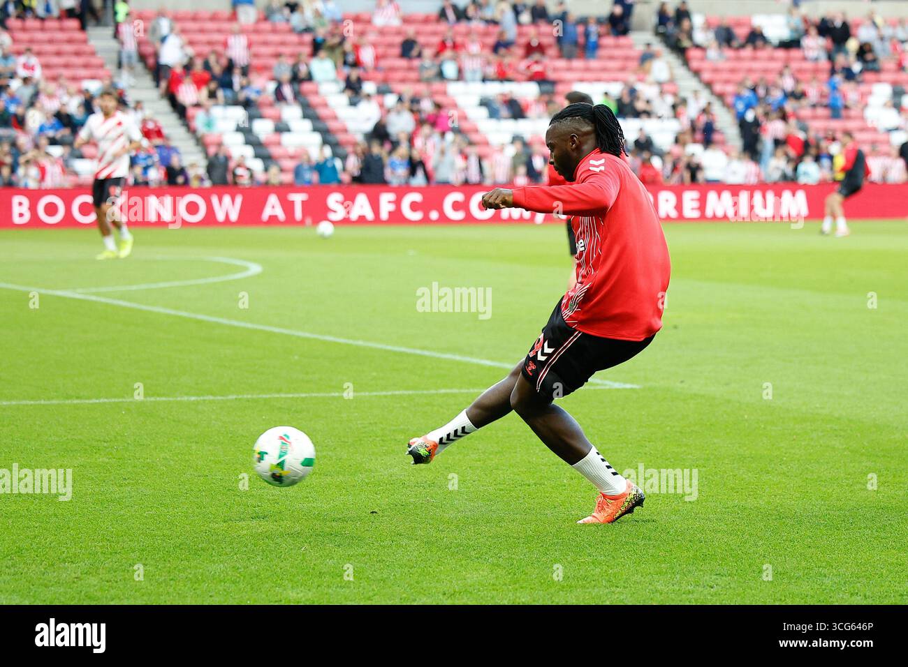 26th August 2025; Stadium of Light, Sunderland, England; EFL Carabao Cup Football, Sunderland ...