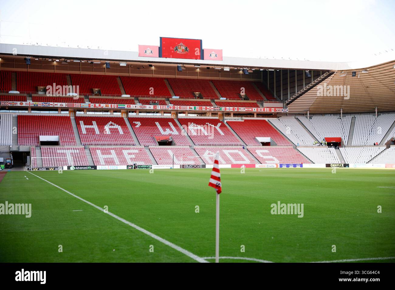 26th August 2025; Stadium of Light, Sunderland, England; EFL Carabao ...