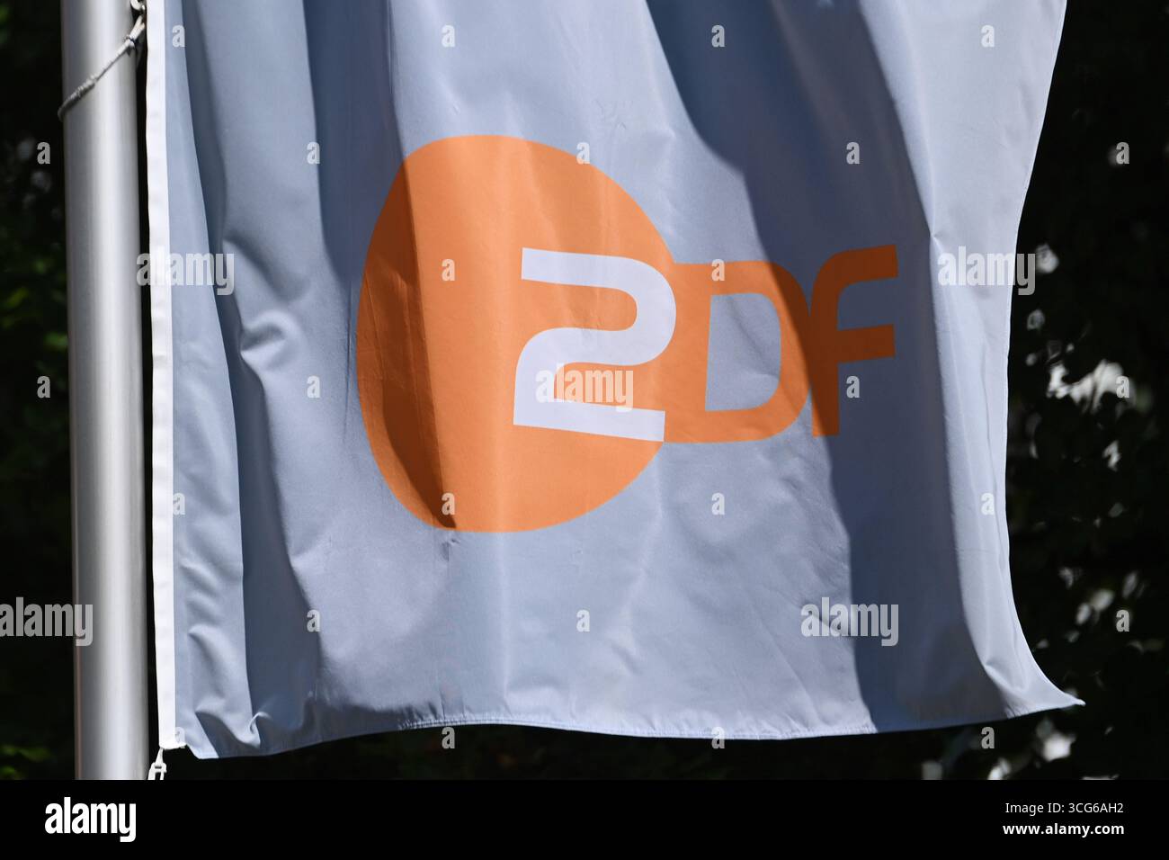 ZDF, Second German Television, logo, emblem, channel logo, flag Stock ...