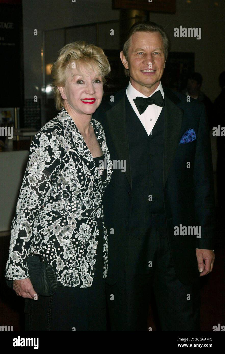 Michael York and wife Patricia McCallum attend the 2002 Kennedy Center ...