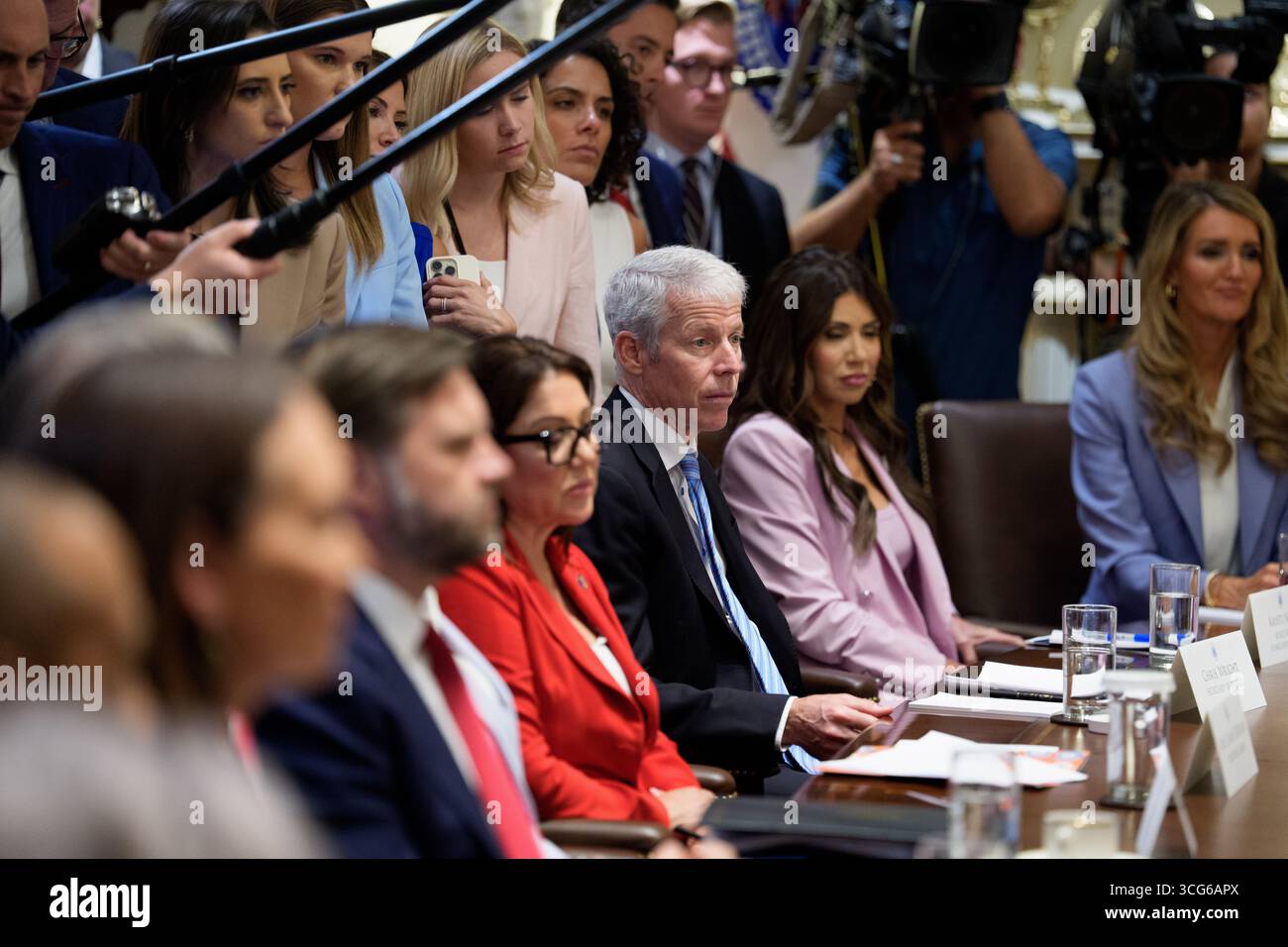 United States Secretary of Energy Chris Wright participates in a ...