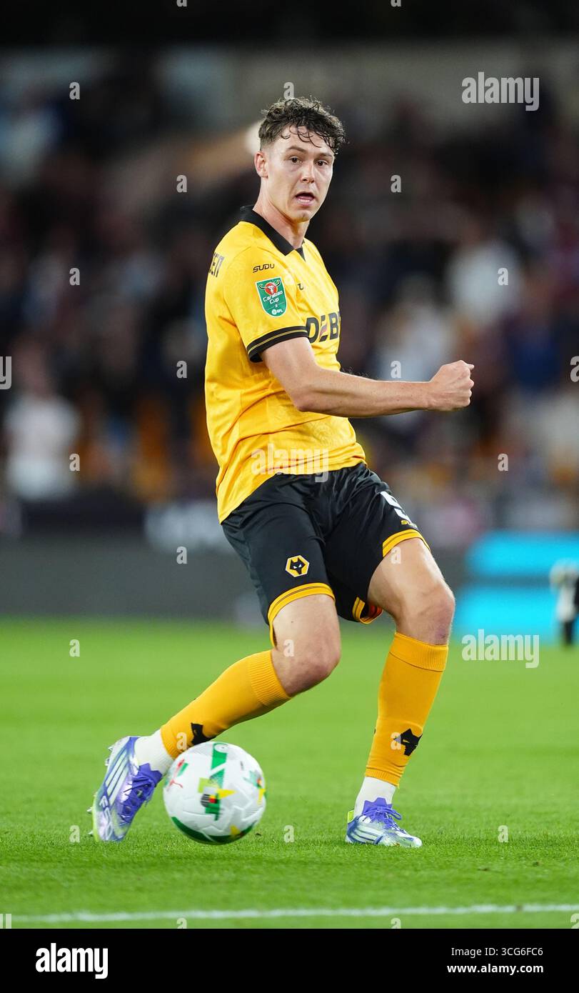 Wolverhampton Wanderers' Jorgen Strand Larsen during the Carabao Cup ...