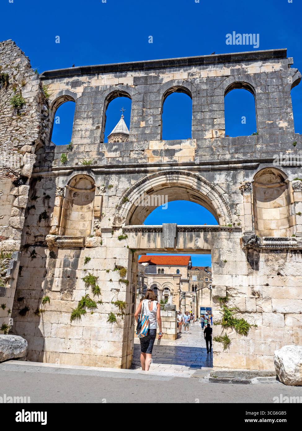 Silver gate diocletians palace hi-res stock photography and images - Alamy