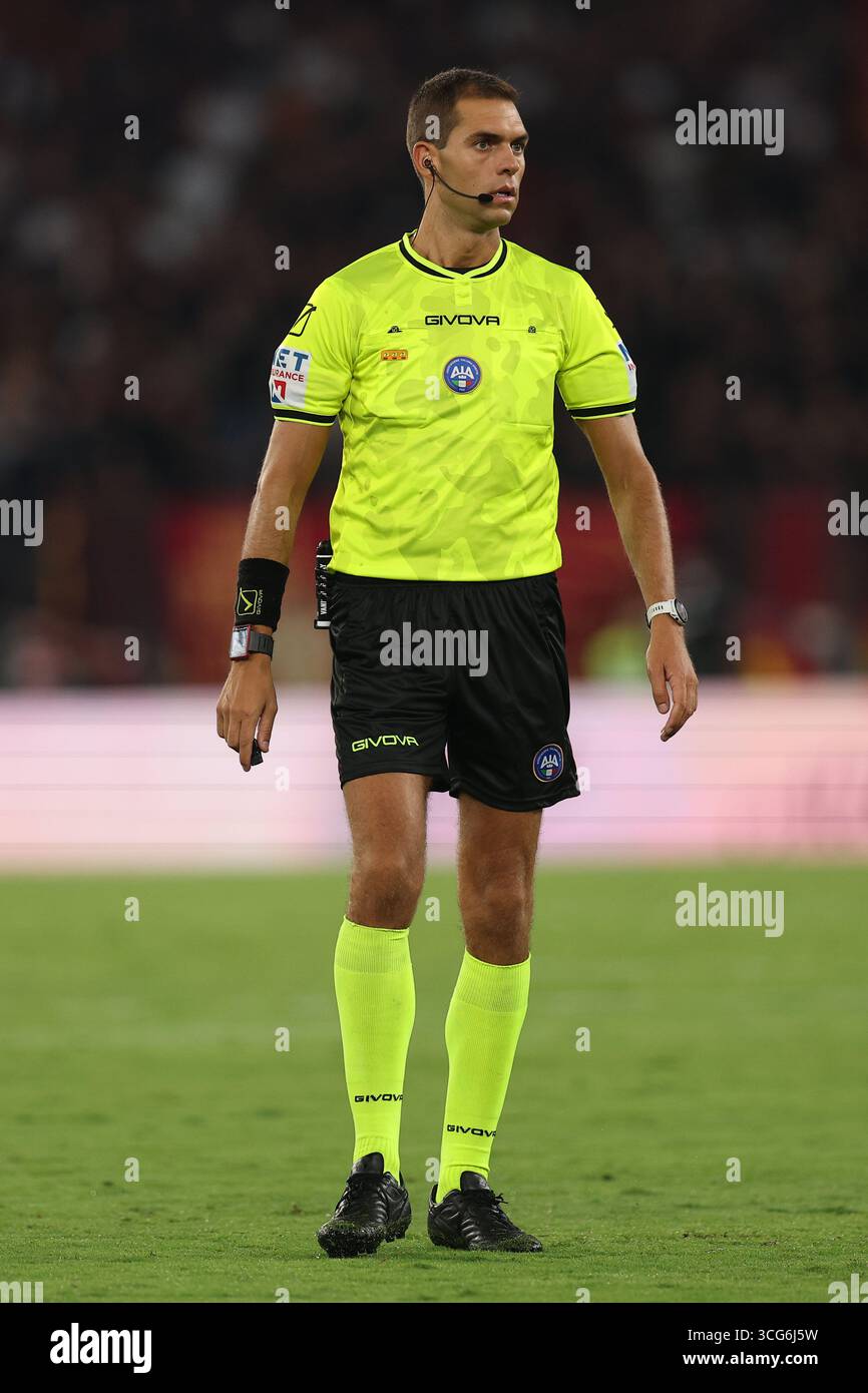 Luca Zufferli (Referee) during the Italian Championship Serie A match ...
