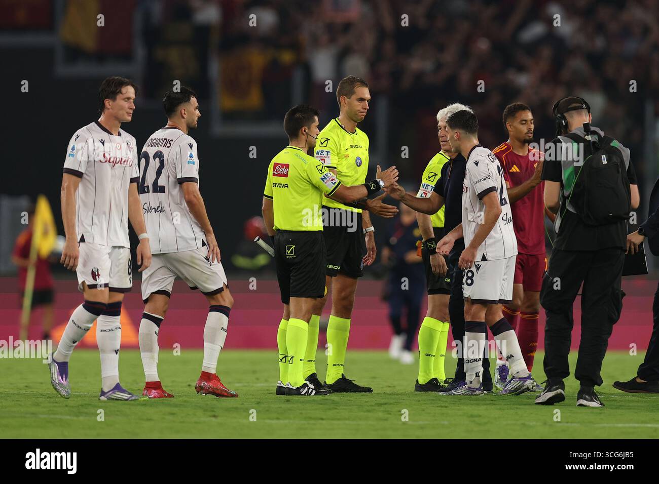 Luca Zufferli (Referee) during the Italian Championship Serie A match ...