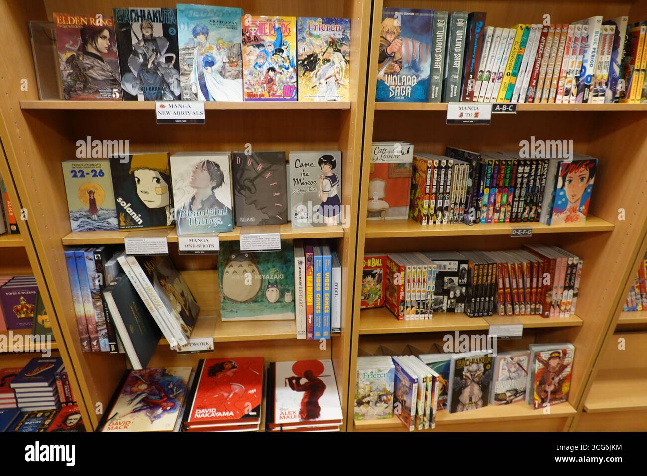 Japanese comic books are sold at a book store in Paris, France, on ...