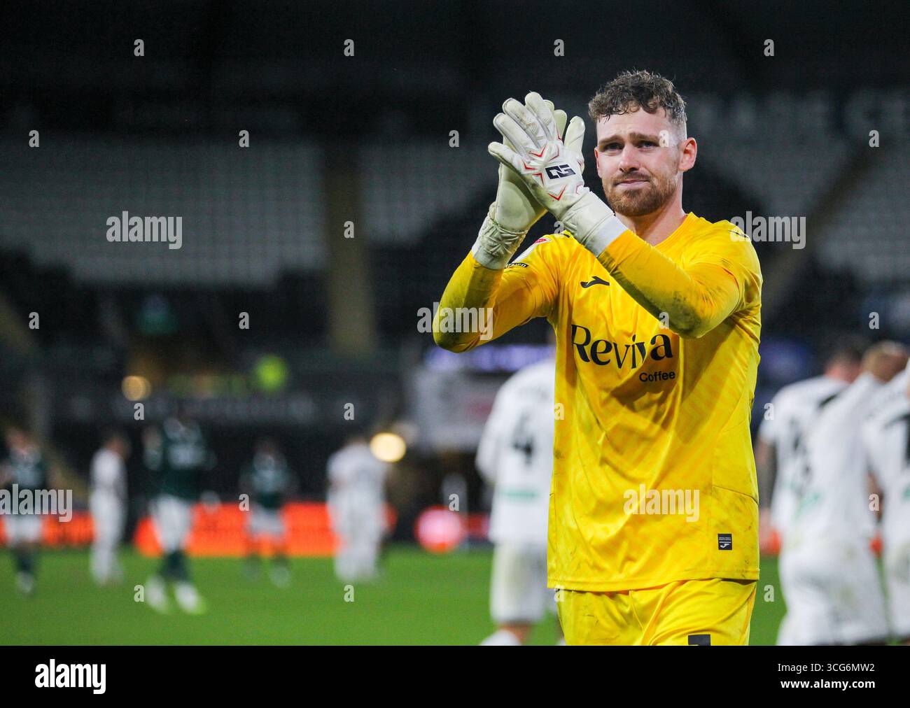 26th August 2025; Swansea.com Stadium, Swansea, Wales; EFL Carabao Cup ...