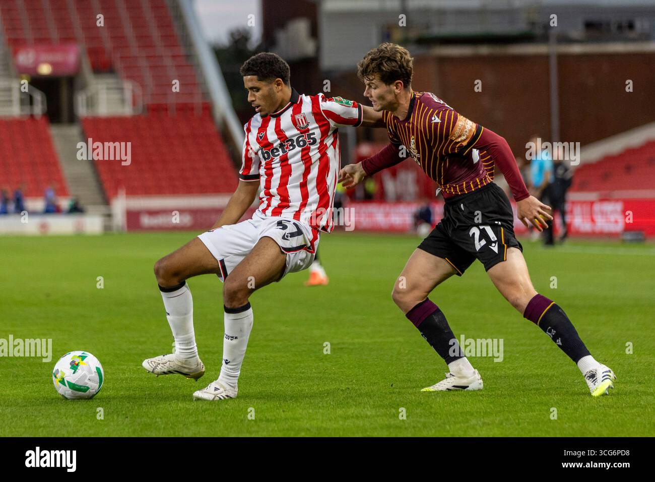26th August 2025; Bet365 Stadium, Stoke, Staffordshire, England; EFL ...