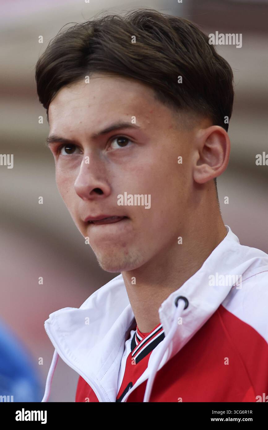 Chris Rigg of Sunderland during the Carabao Cup match between ...