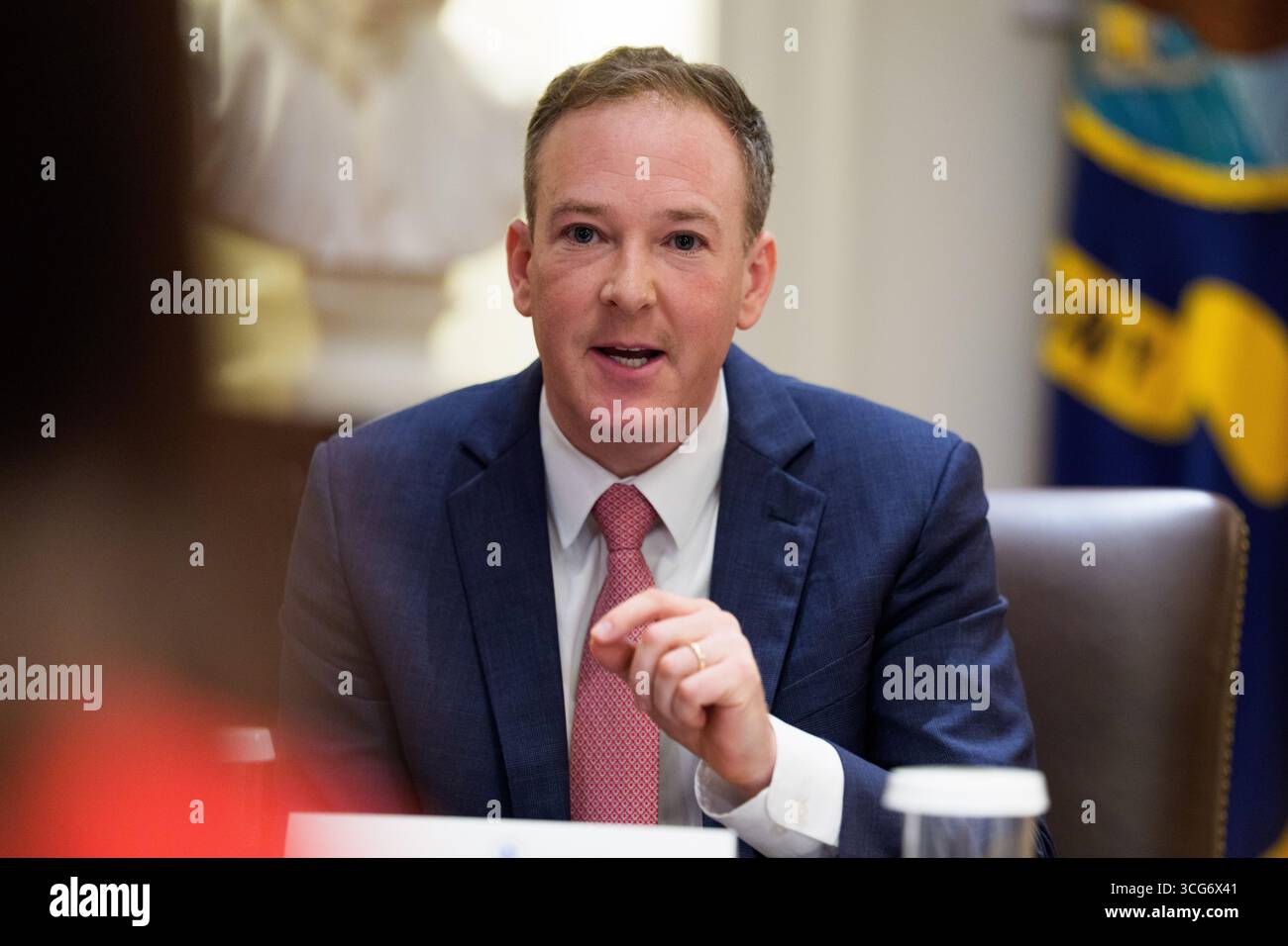 Lee zeldin cabinet meeting hi-res stock photography and images - Alamy