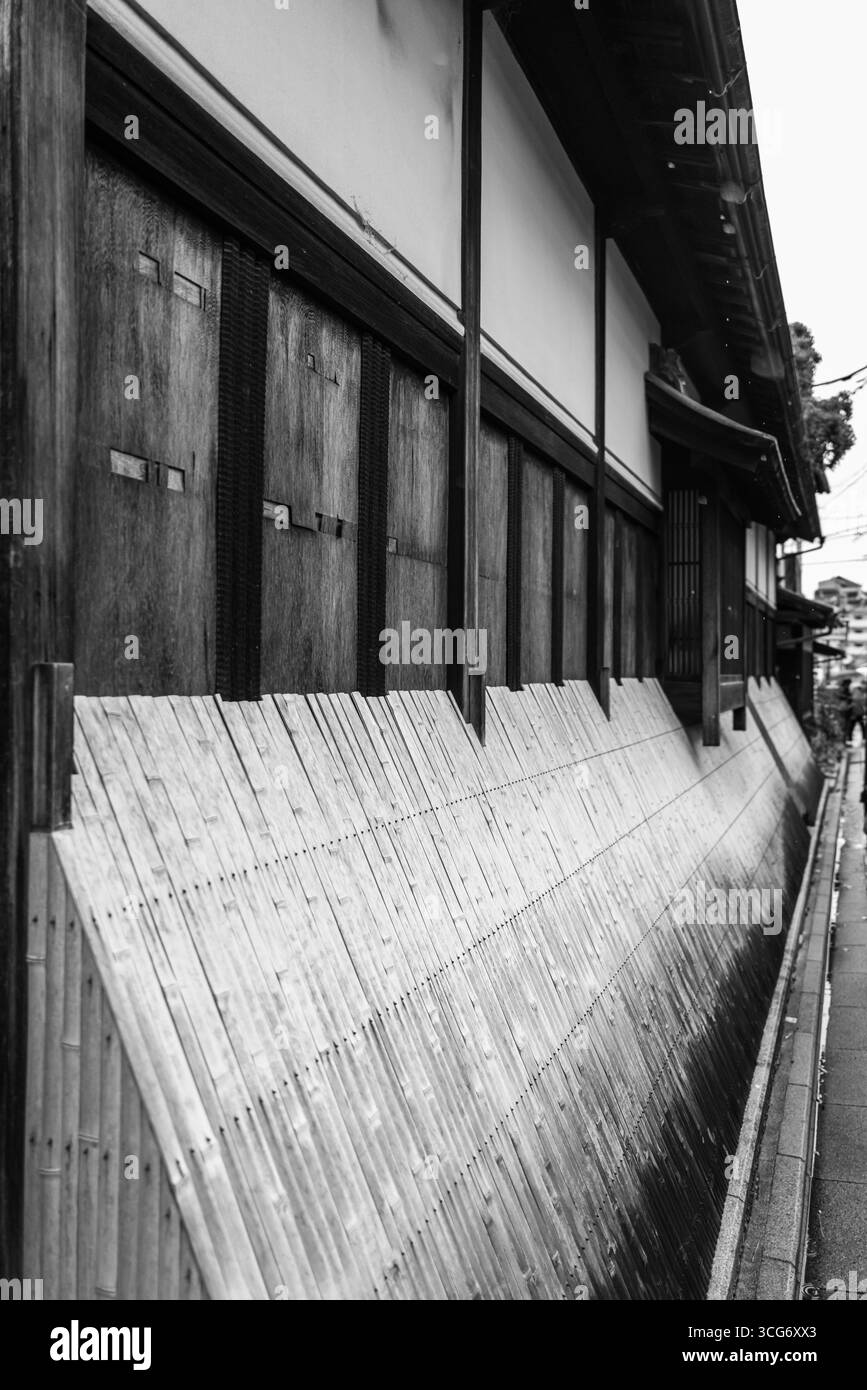 Authentic Japanese architectural design featuring a wooden building ...