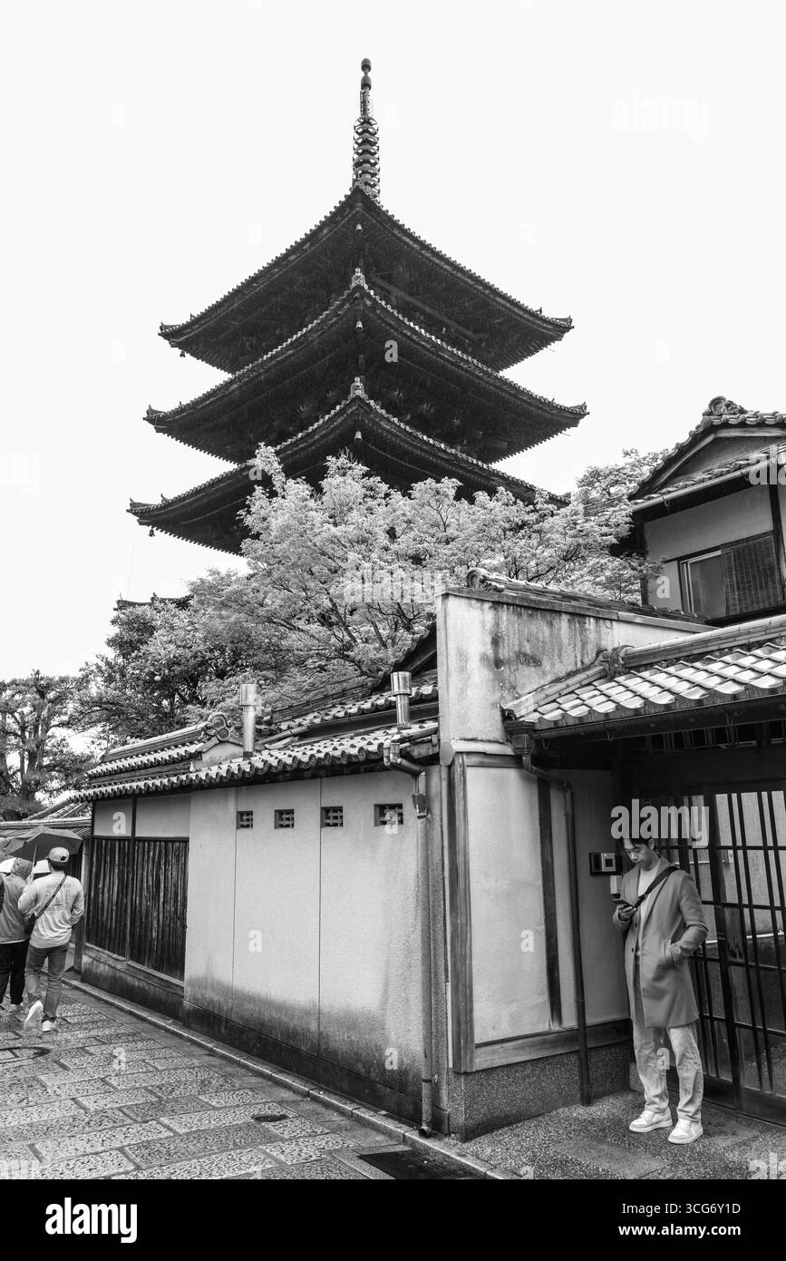 Stylized urban scene Black and White Stock Photos & Images - Alamy