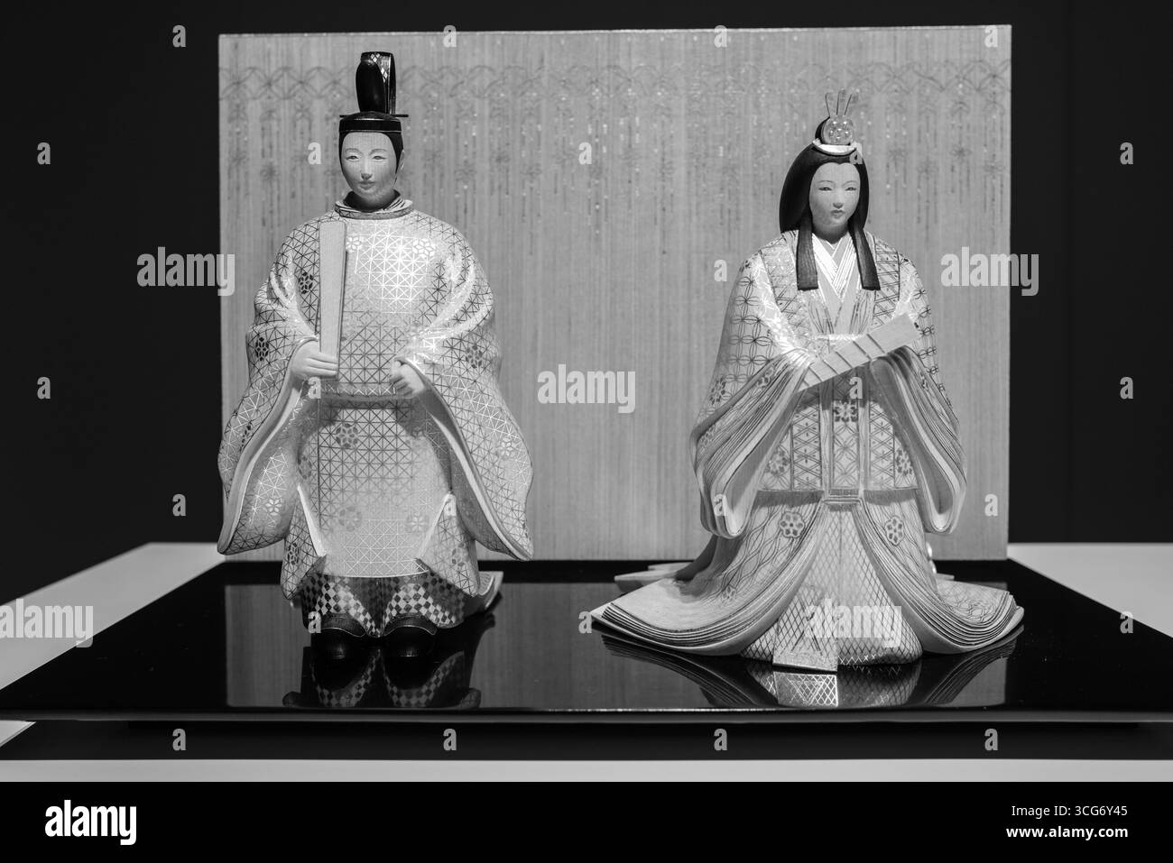 Kyoto festival traditional costume Black and White Stock Photos ...