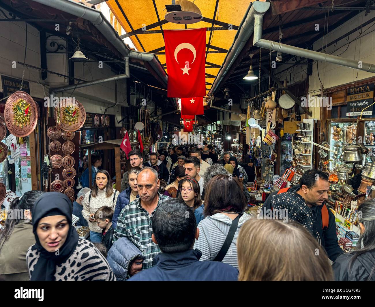 Gaziantep, Turkey, Turkiye. Market Street Scene Stock Photo - Alamy