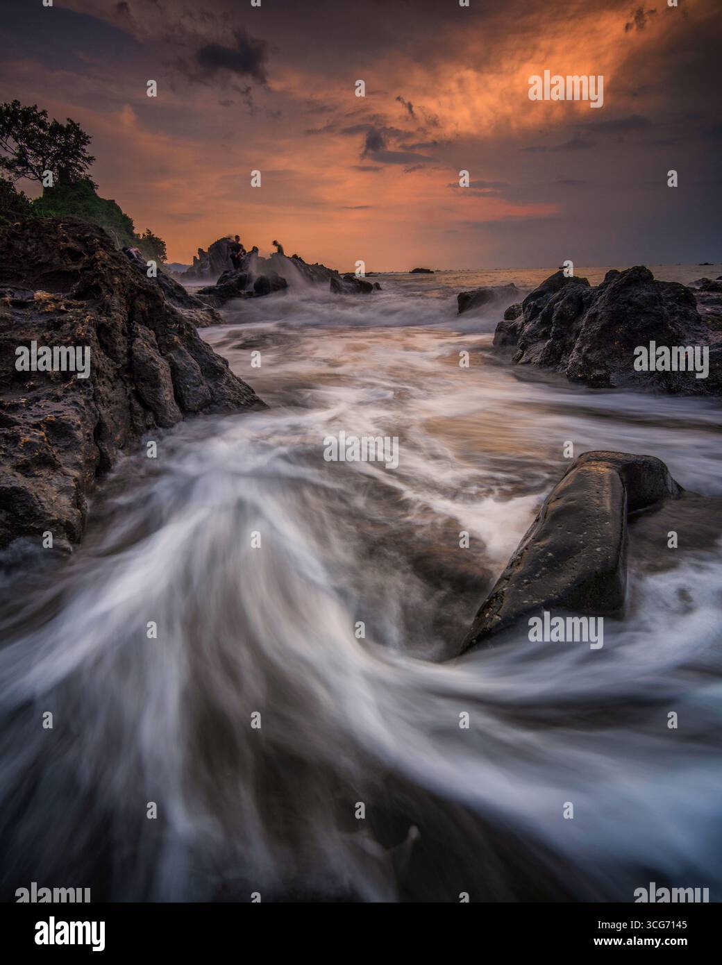 The southern coast of West Java, Indonesia, is a treasure trove of ...