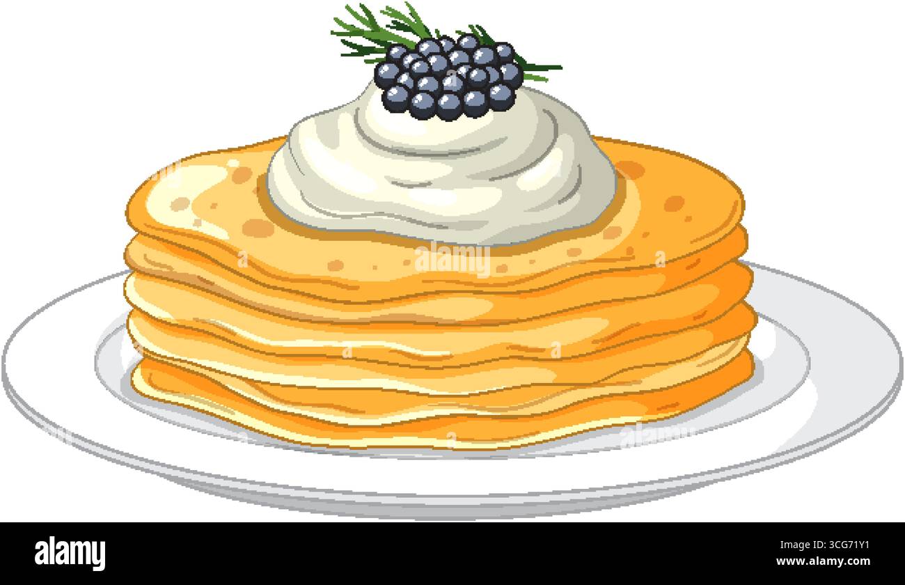 Garnish on the side Stock Vector Images - Alamy