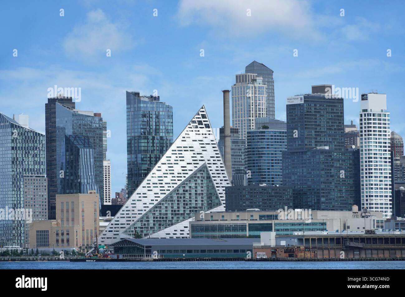 Redevelopment of Manhattan's Hudson River waterfront, including the Via ...