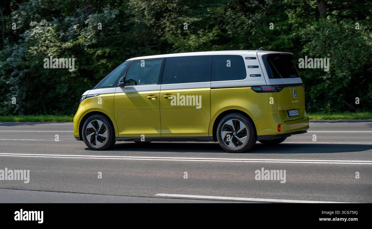 Bratislava, Slovakia - August, 7, 2025 : Volkswagen ID. Buzz ...