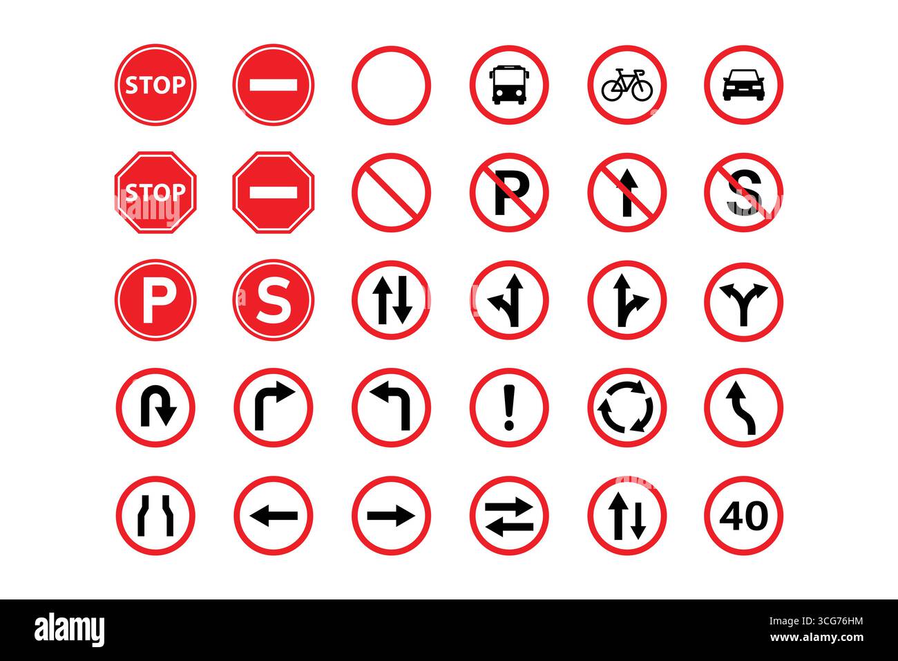 International road Cut Out Stock Images & Pictures - Alamy