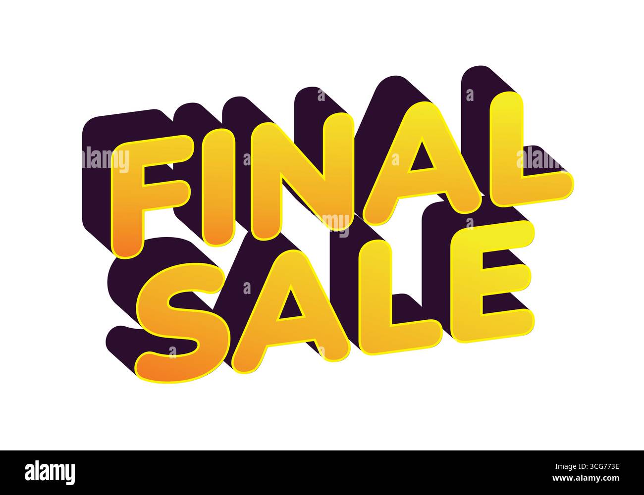 Bold 3d text reading Stock Vector Images - Alamy