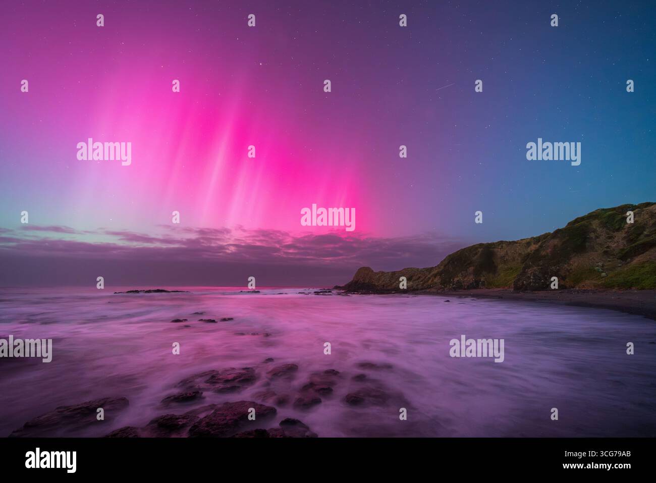 Aurora in delicate setting hi-res stock photography and images - Alamy