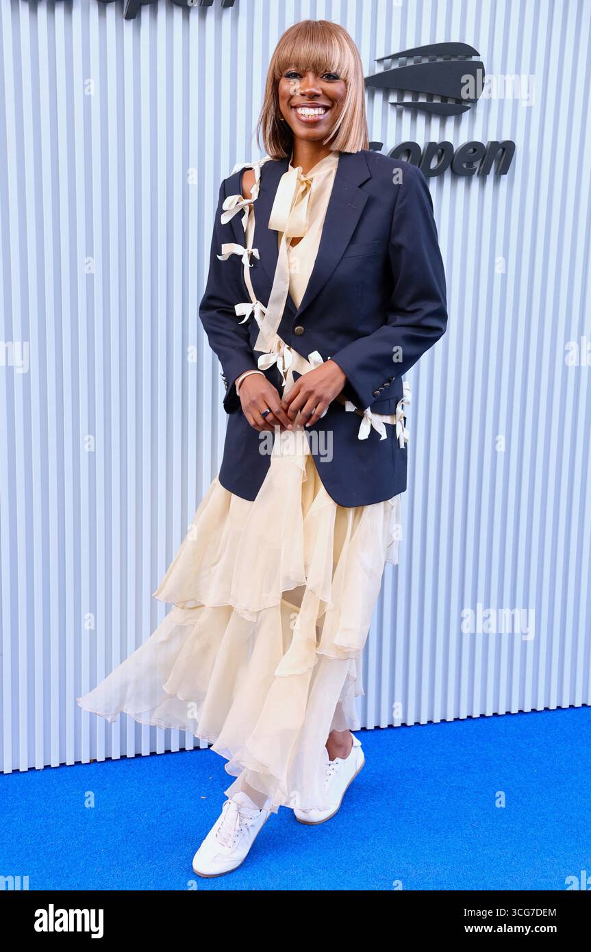 Guest arrives at the US Open in New York, NY on August 26, 2025. Photo ...