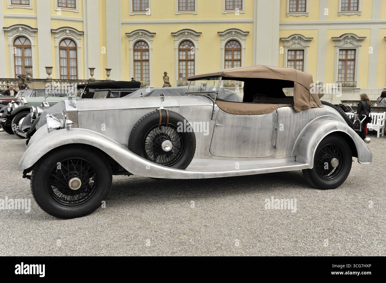 Rolls-Royce Phantom I Colonial Style Open Tourer, Vintage car, Side ...