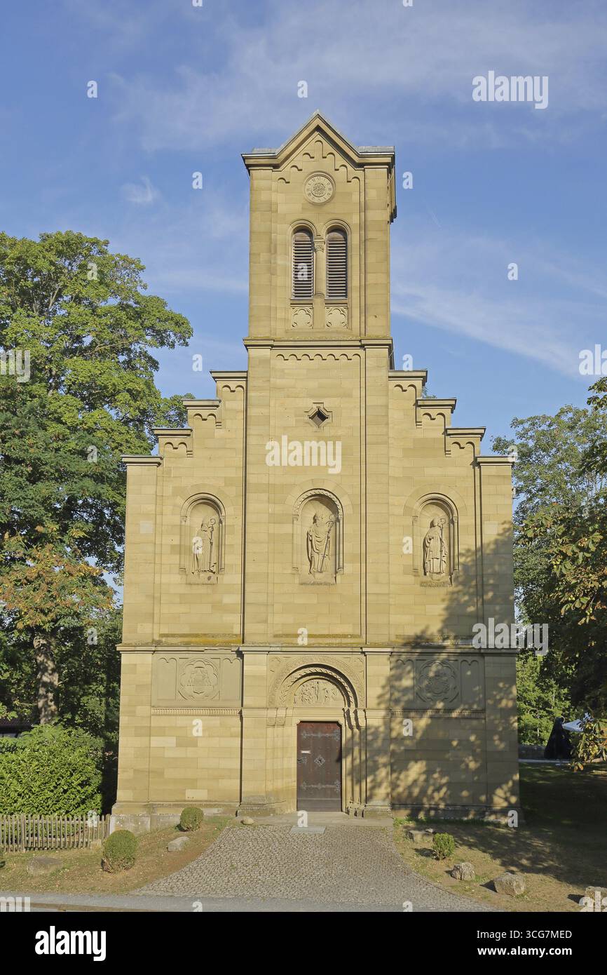 Neo romanesque chapel hi-res stock photography and images - Alamy