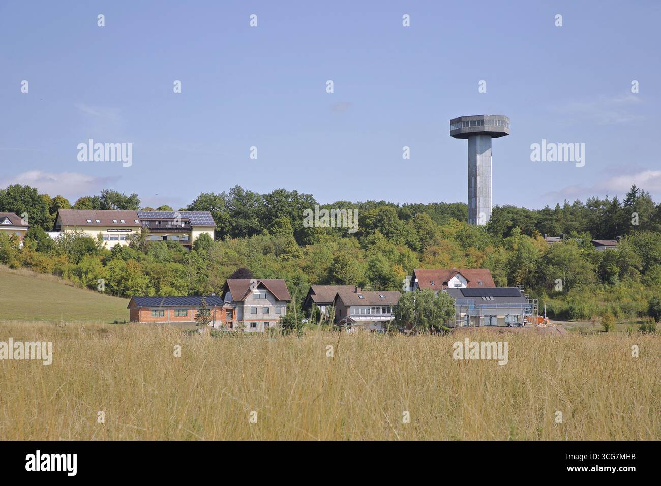 Bayernturm built in 1966 as a border tower on the inner-German border ...
