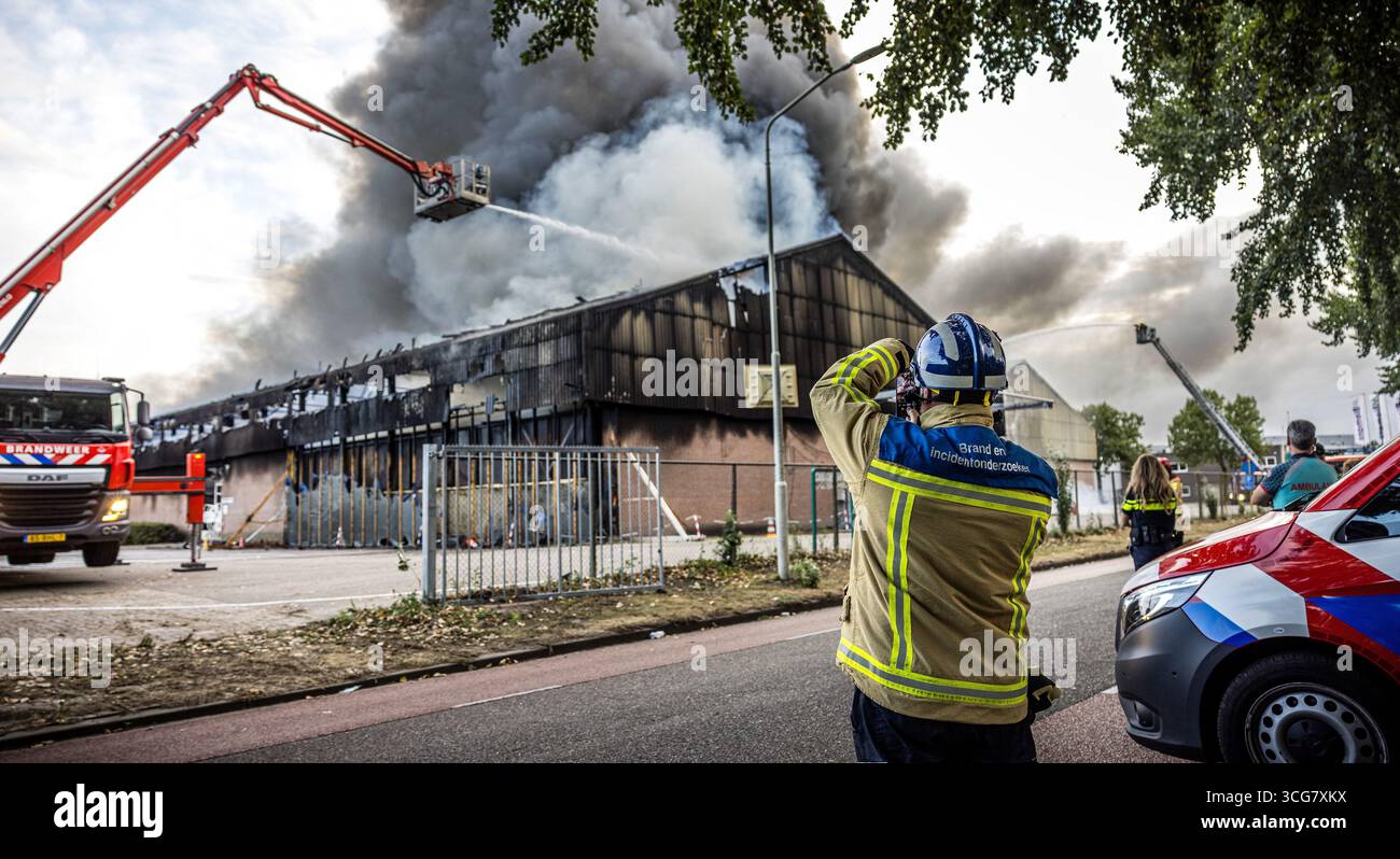 DEURNE - Emergency services are responding to a very large fire at a ...