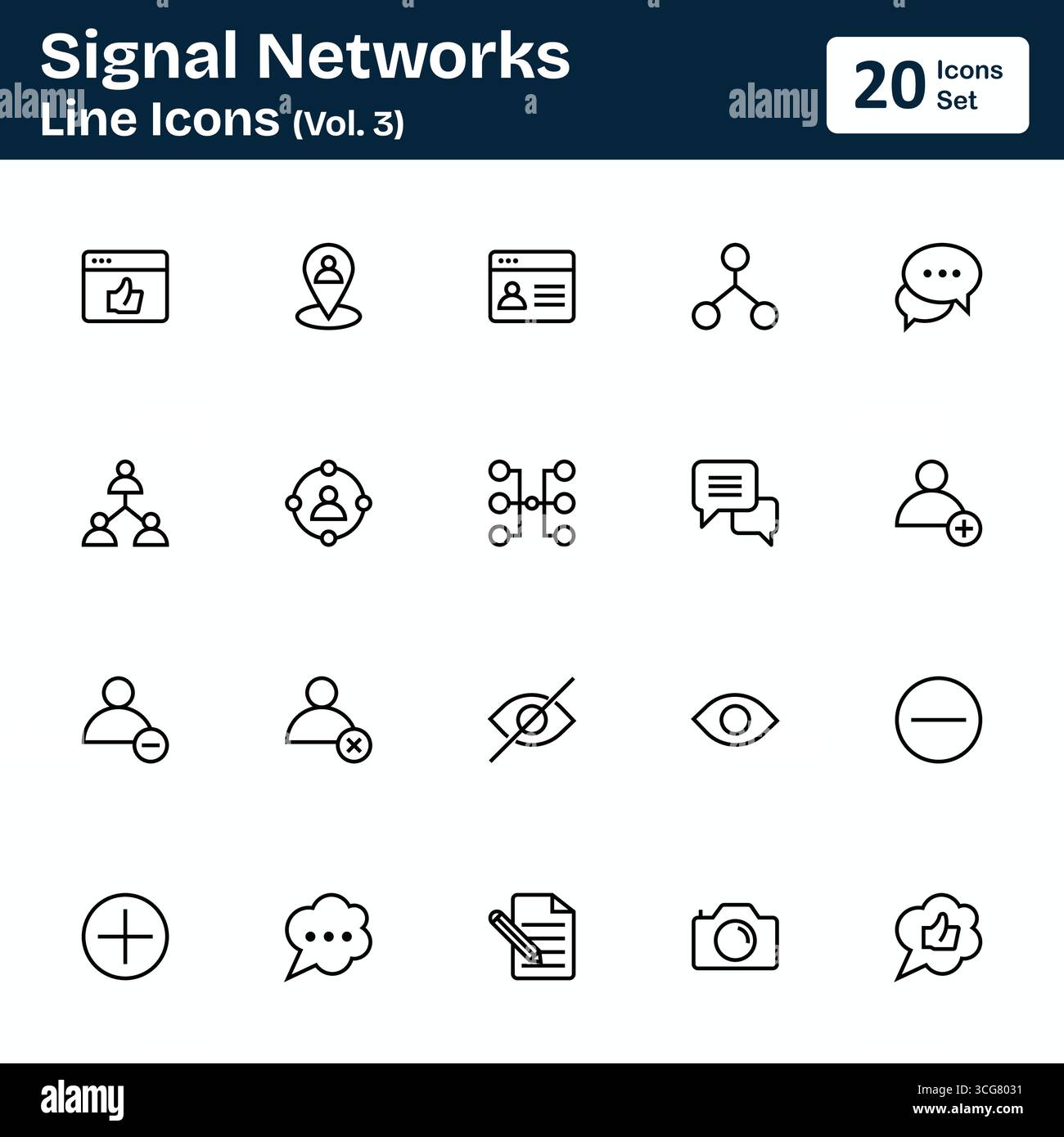 Social network online communication Stock Vector Images - Alamy