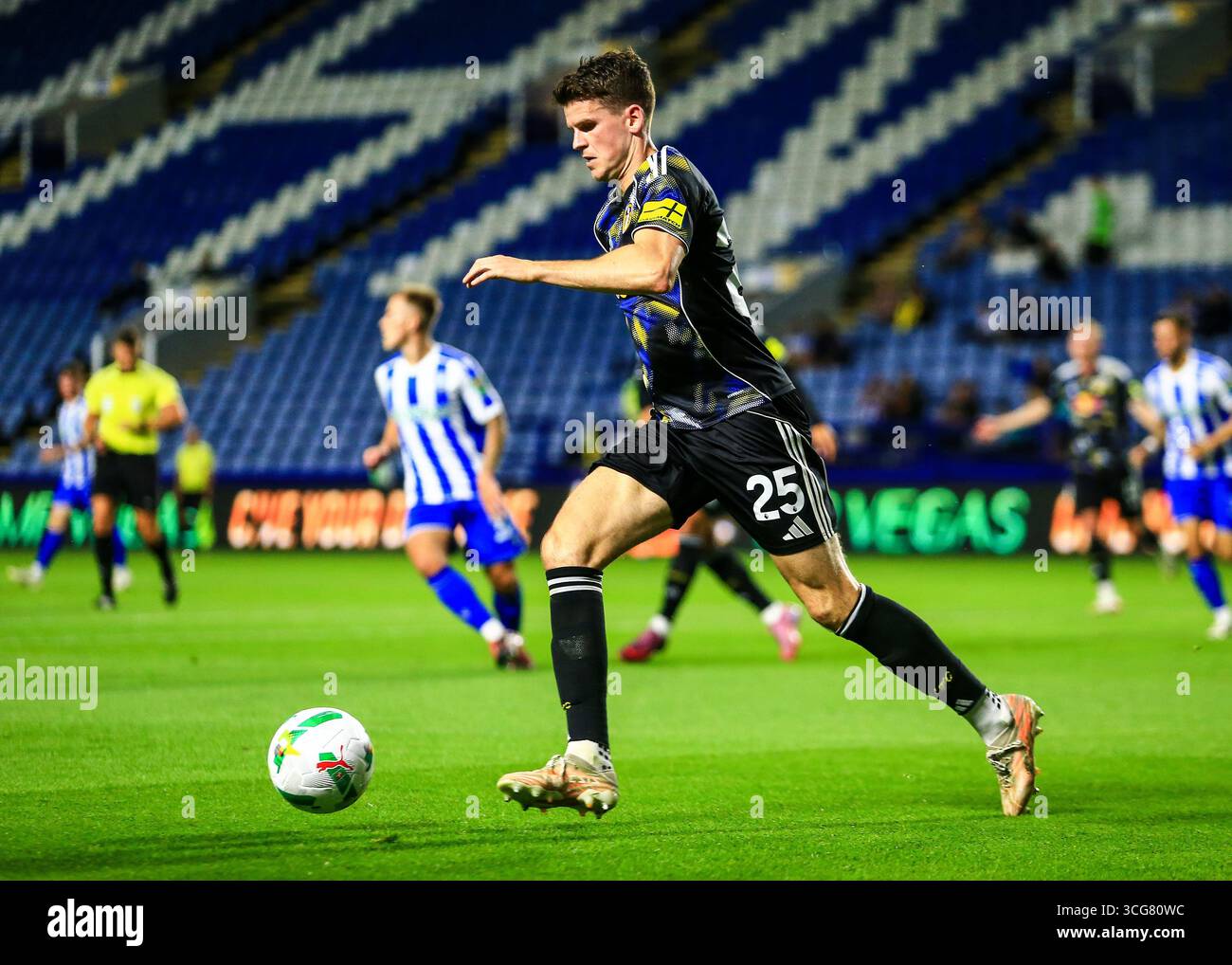 Sam Byram of Leeds United on the ball during the Carabao Cup match ...