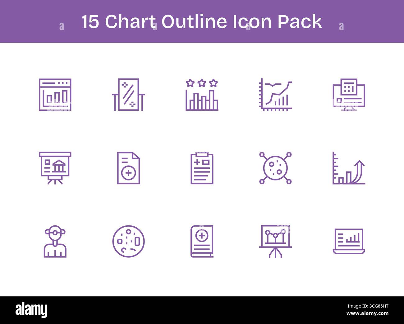 Explore 15 Outline-style vector icons inspired by Chart. Perfect for ...