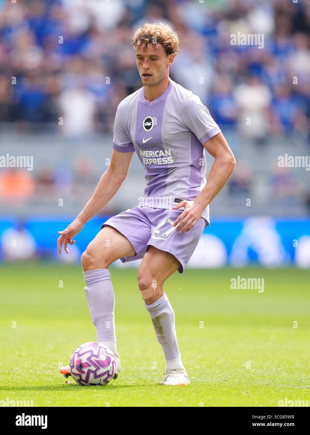 Brighton and Hove Albion's Mats Wieffer during the Premier League match ...