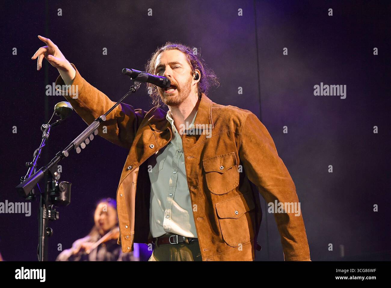 Hozier performs during the Outside Lands music festival at the Golden ...